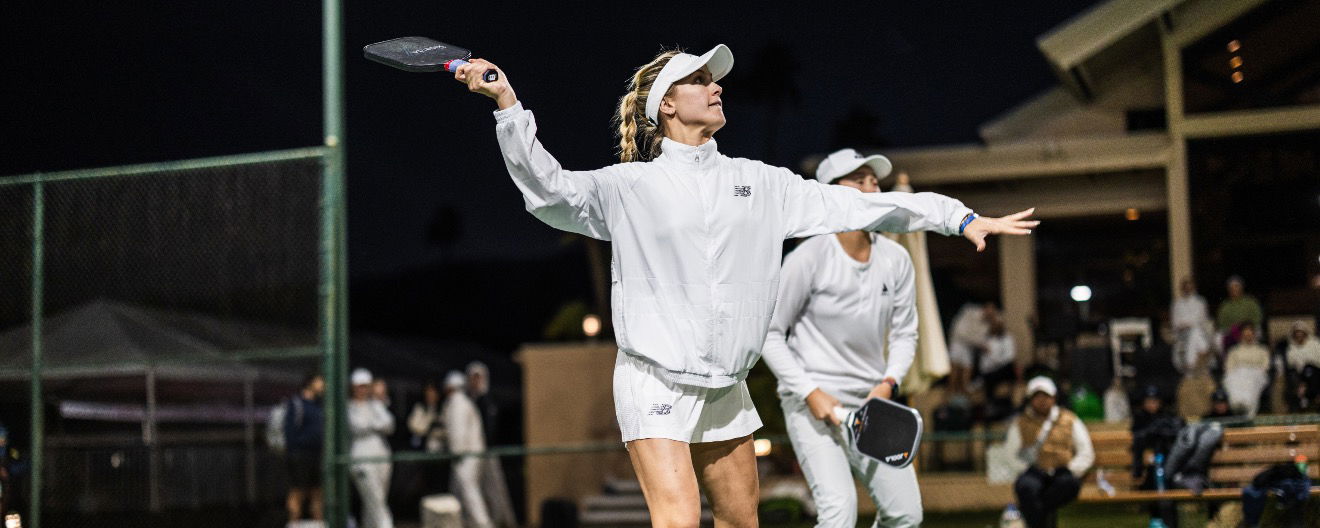 Bouchard debuts at PPA Masters, begins pickleball journey