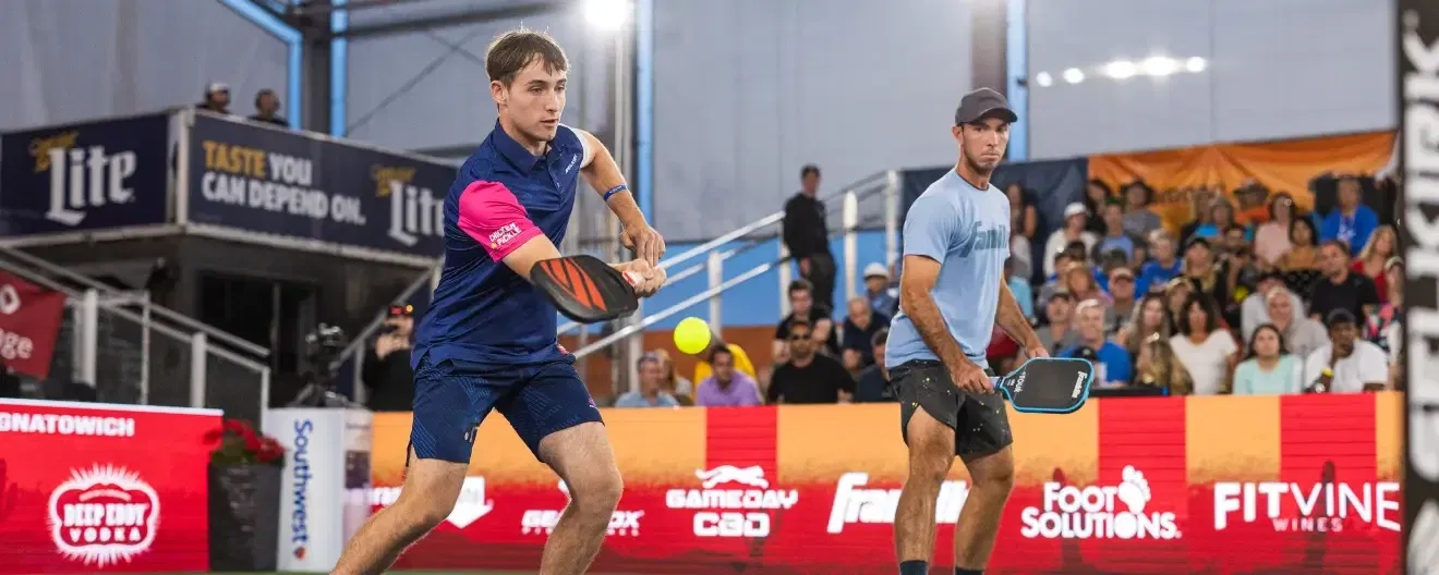 Johnson, Frazier into men’s doubles final