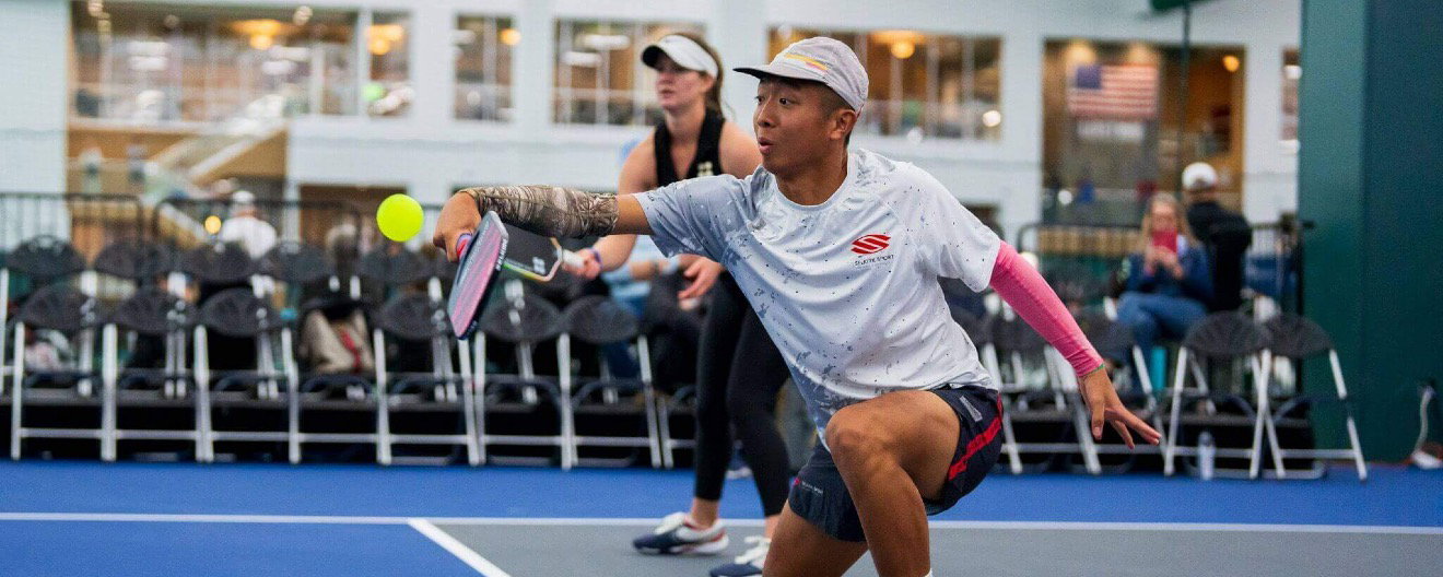Duong advances to quarterfinals in singles, downs Tellez