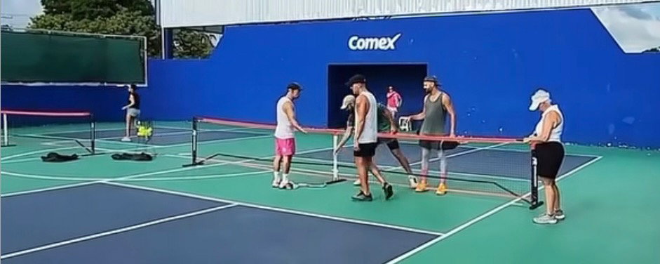 Viral video shows Peter Shonk violently kicked on pickleball court
